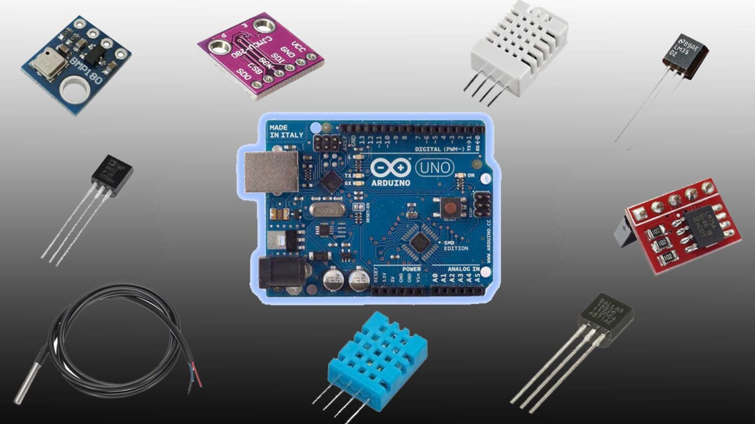 Robotik kodlama ile Arduino'ya uyumlu ISI ve Nem sensörleri çeşitleri ...
