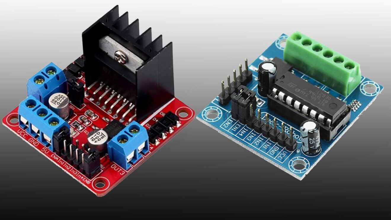 Robotik kodlamada kullanılan ve Arduino ile çalışan motor sürücüleri ...