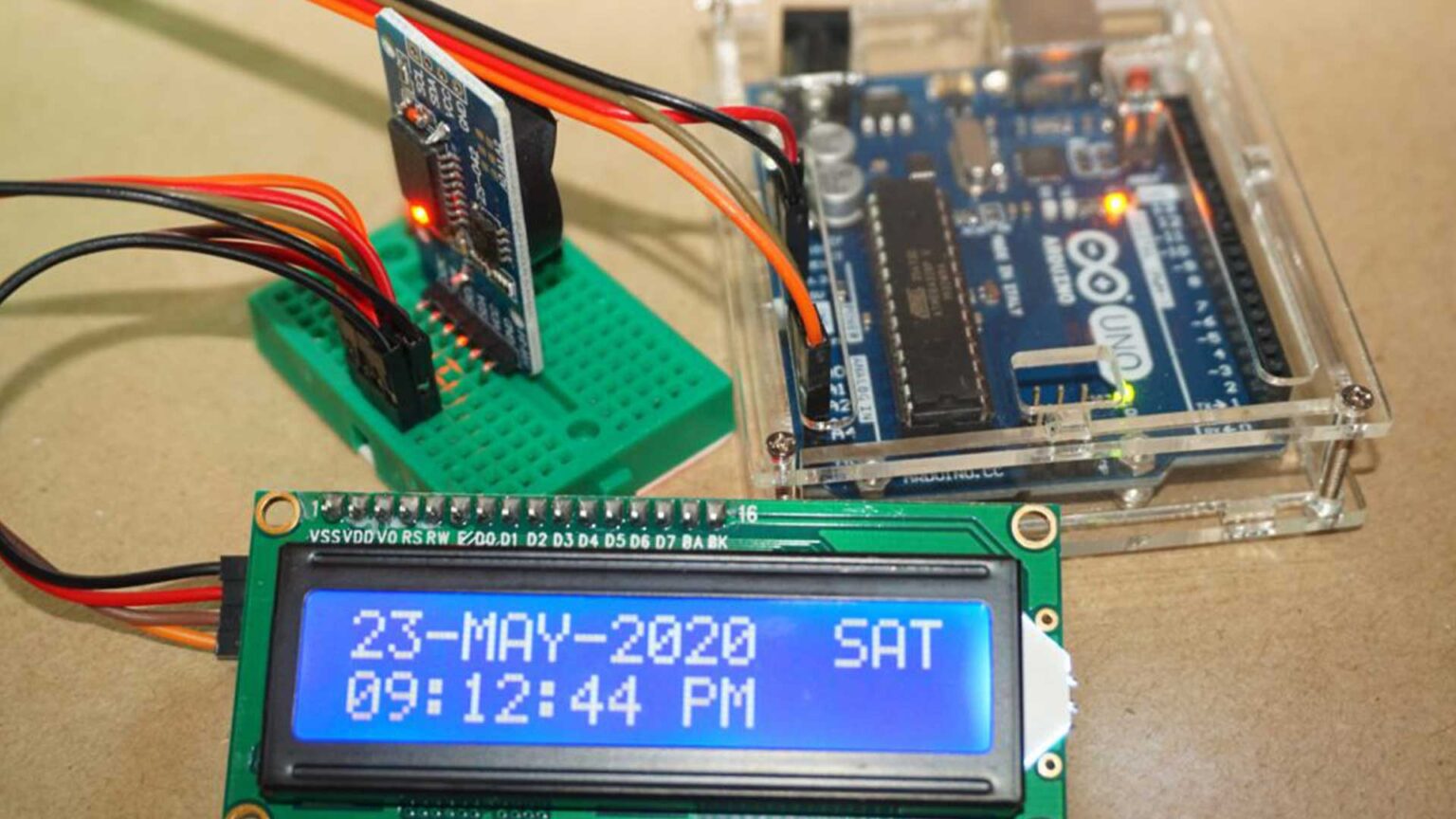 Arduino ve Robotik kodlama ile çalışabilen Gerçek Zamanlı Saat ...
