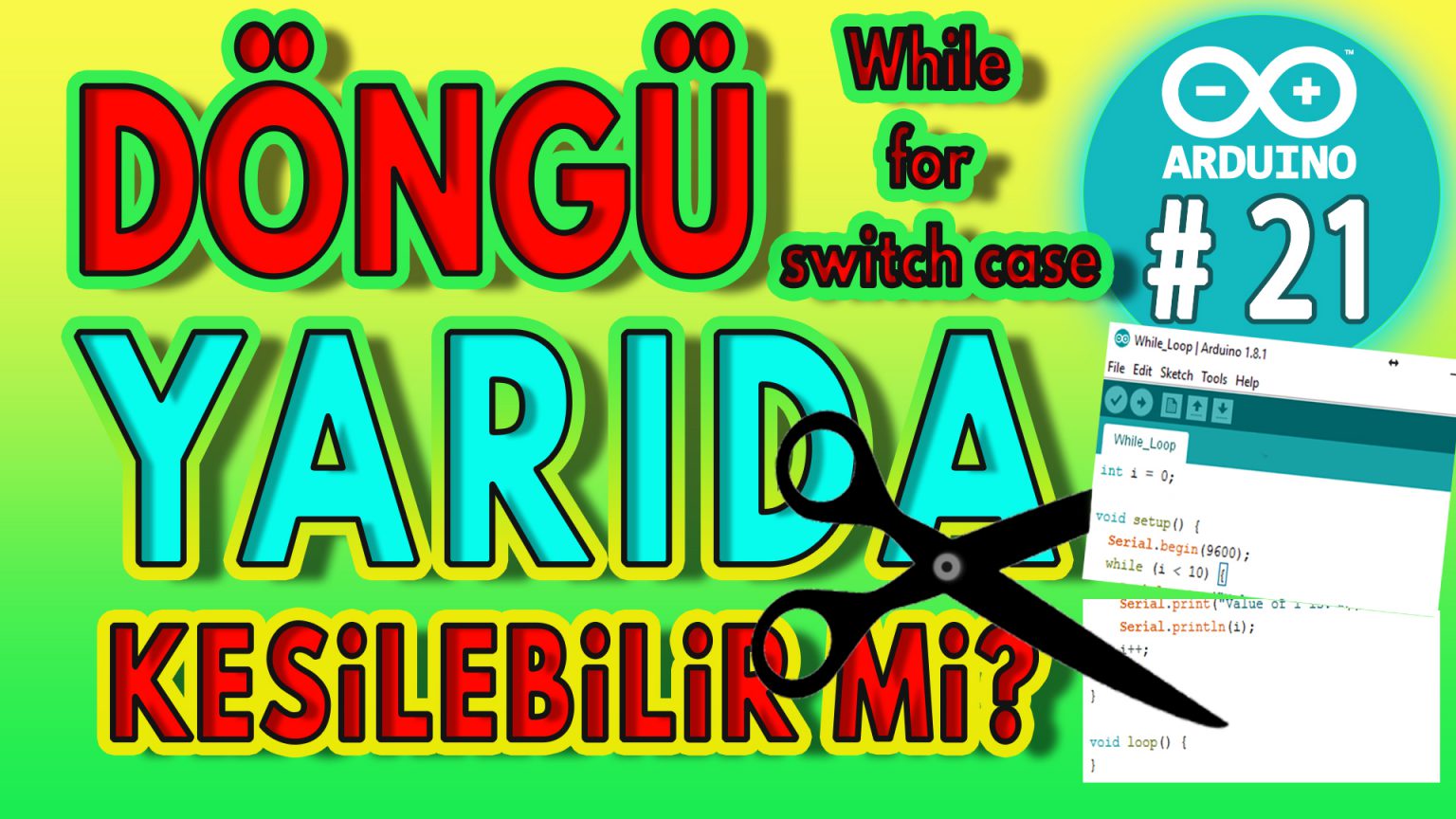 Arduino break - Continue