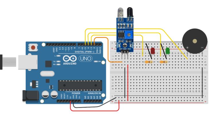Arduino ile IR-Kızılötesi - Engel sensor - Arduino Dersleri -Ders 39 ...