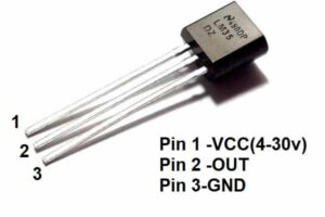 analog ısı sensörü LM35