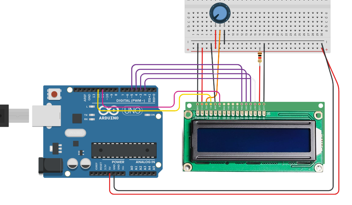 Arduino Lcd Ekran 2x16 Lcd Ekran Lcd Ekran Yazı Yazma Arduino Ders 55 Teknikerler