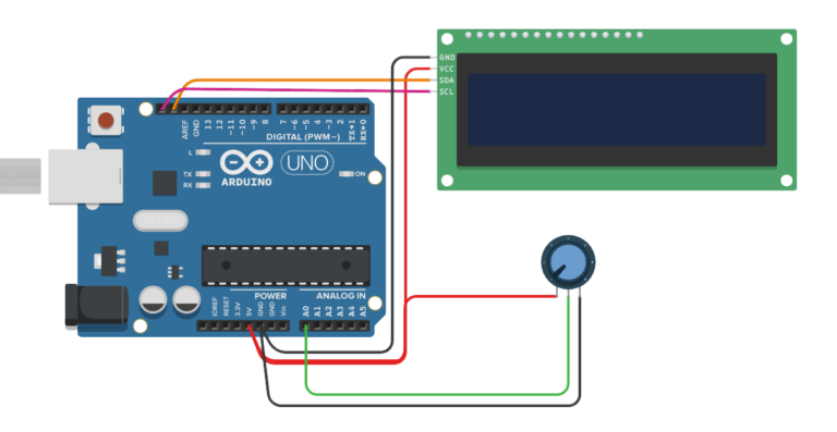 Arduino i2c LCD Ekran - LCD Ekran kayan yazı yazma - Arduino projeleri ...