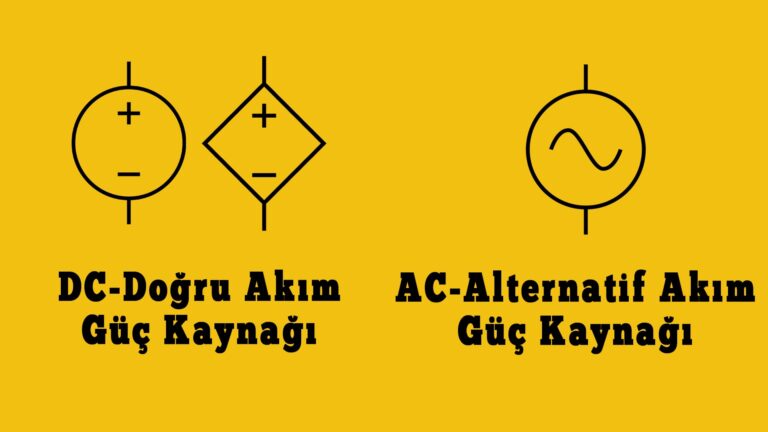 Elektrik - Elektronik Devre Sembolleri I Elektronik Örnek Şema | Teknikerler