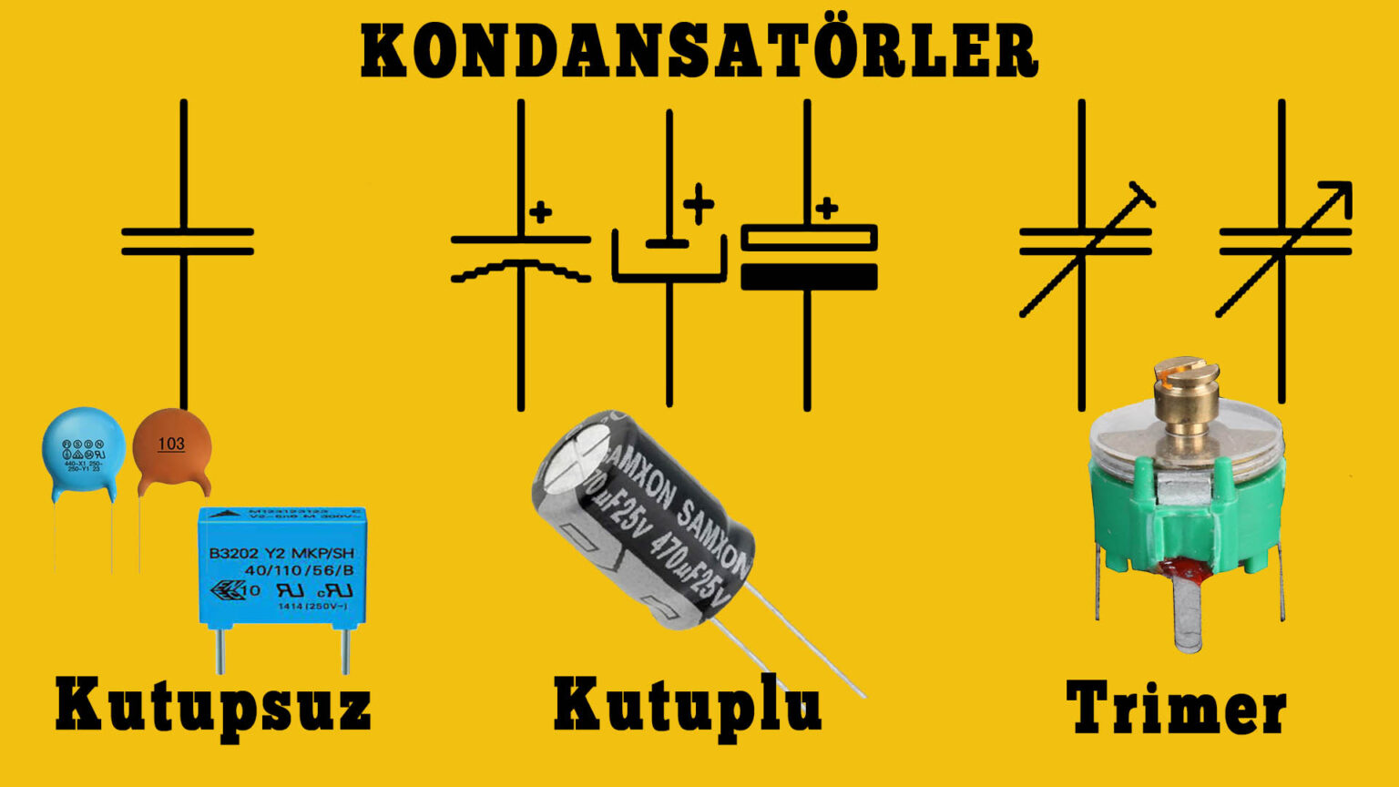 Elektrik - Elektronik Devre Sembolleri I Elektronik Örnek Şema | Teknikerler