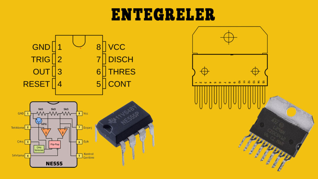 Elektrik - Elektronik Devre Sembolleri I Elektronik Örnek Şema | Teknikerler