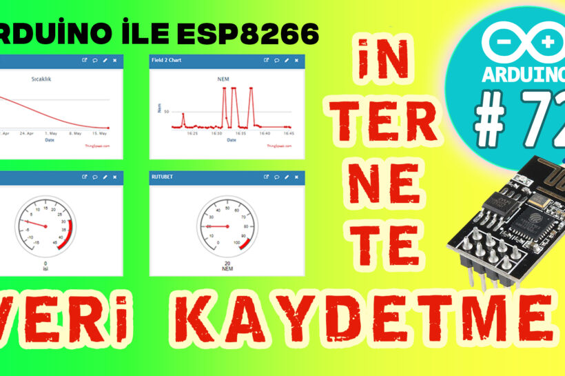Arduino - Esp8266 - Wifi üzerinden Cep Telefonu ile Kontrol - Arduino projesi | Teknikerler